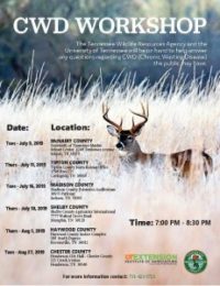 Tennessee To Hold CWD Workshops For Hunters, All States Should - Big Deer