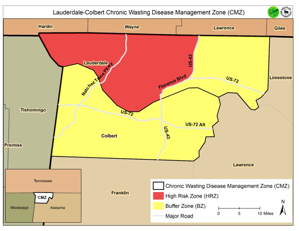 First Case of CWD Confirmed In Alabama - Big Deer